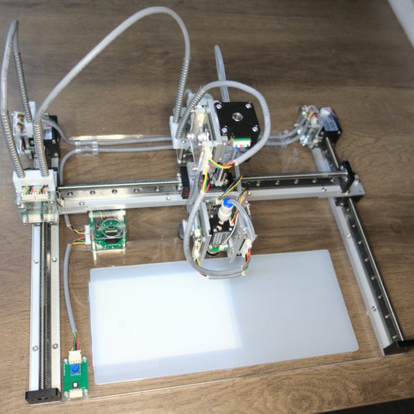 [CDPnP] Tiny Semi-Automatic PnP Machine | Hackaday.io