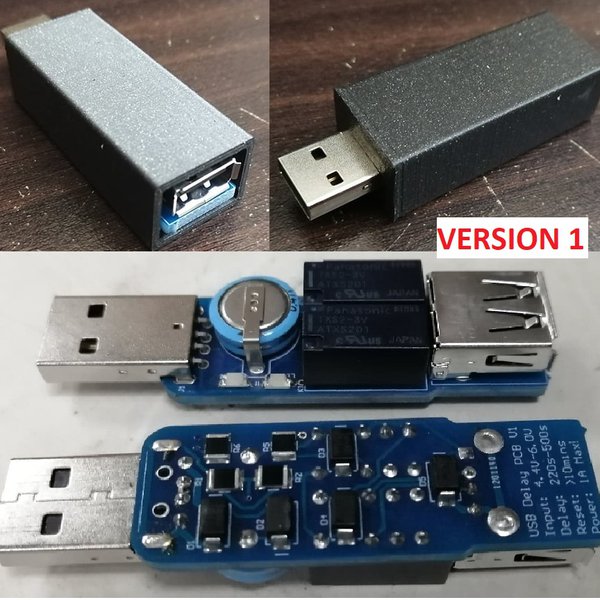 USB Connection Delay Stick V2 | Hackaday.io