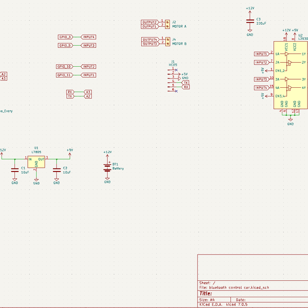 Bluetooth Controlled car using Arduino | Hackaday.io