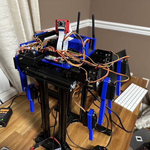 RFEV - another quadruped robot | Hackaday.io