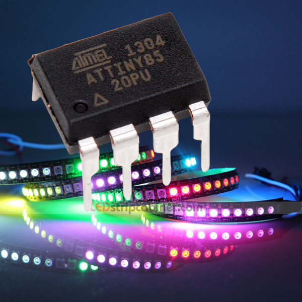 NEOpixel on ATtiny85 using USI | Hackaday.io