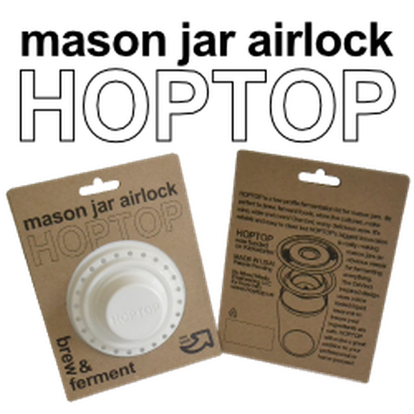 HOPTOP Mason Jar Airlock for fermenting anything | Hackaday.io