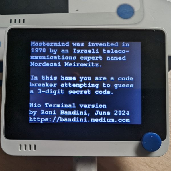 Electronic Mastermind | Hackaday.io