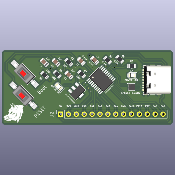 STM32F04 DEVELOPMENT BOARD | Hackaday.io