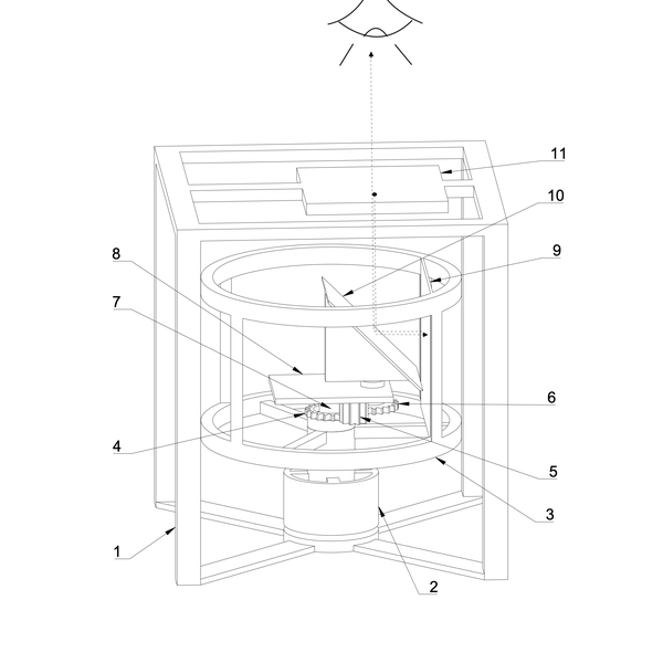 Volumetric Display using Rotating Mirror | Hackaday.io