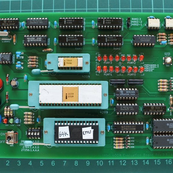 Intel 4004 Homebrew Computer | Hackaday.io