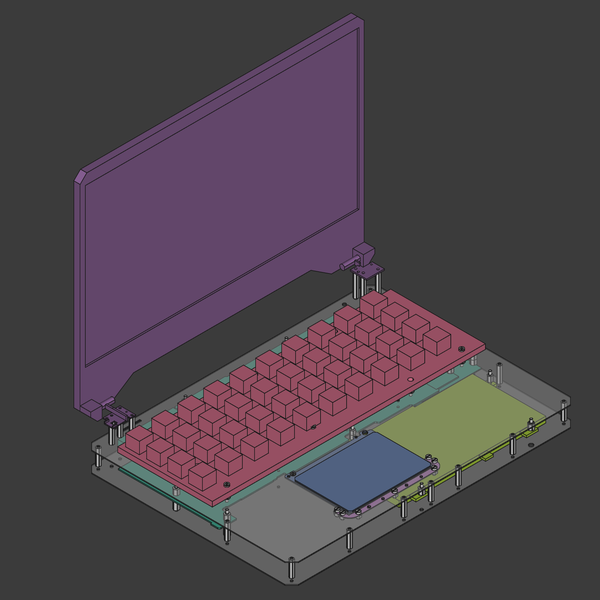 Asus TUF FX505DY Custom Body | Hackaday.io