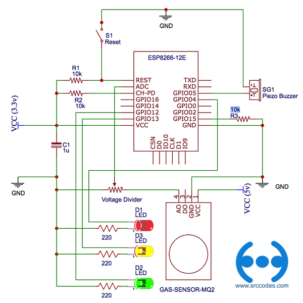 IOT smoke alarm with SMS notification | Hackaday.io
