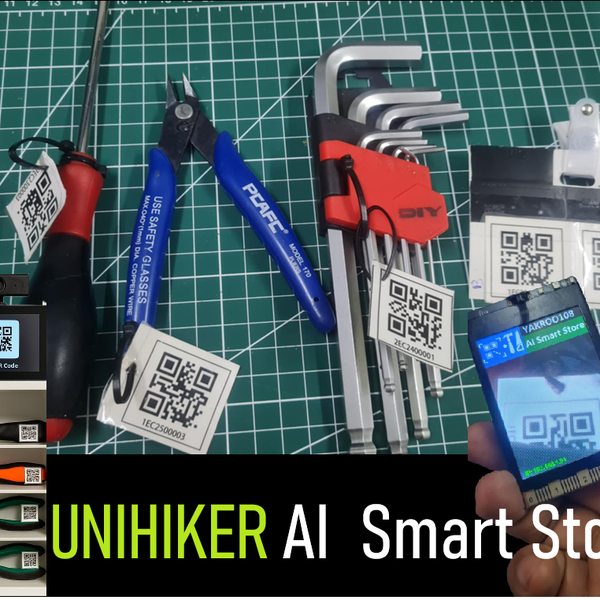 UNIHIKER K10 : AI Smart Store | Hackaday.io