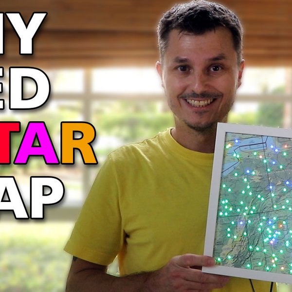 DIY LED Pilot Weater Map (METAR) | Hackaday.io