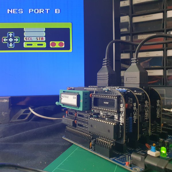 HBC-56: 65C02 + TMS9918A on a backplane | Hackaday.io