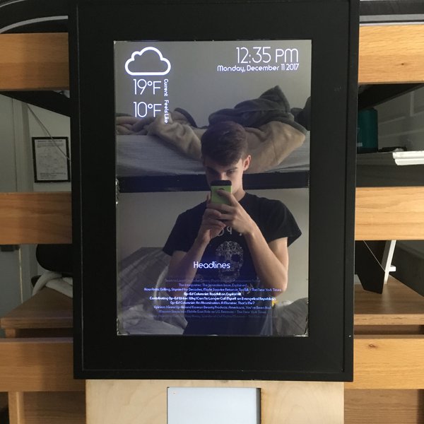 Gesture Controlled Smart Mirror | Hackaday.io Gesture Controlled Smart Mirror | Hackaday.io