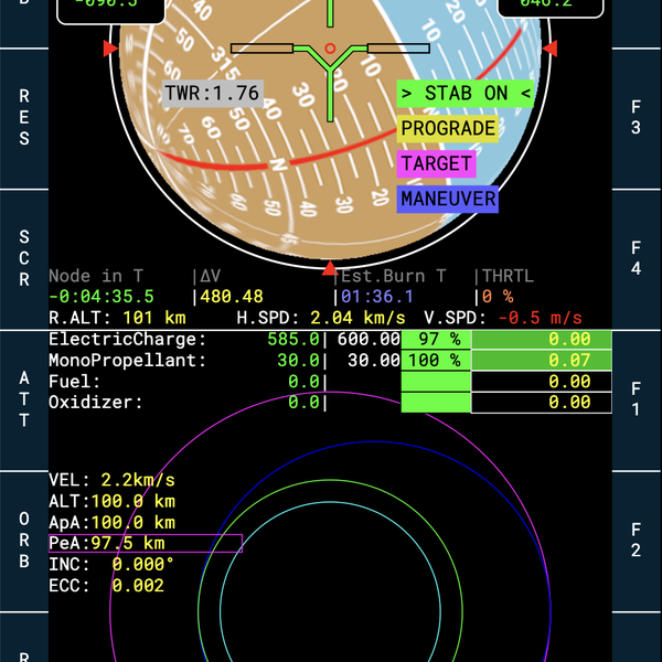 MFD Interface for KSP | Hackaday.io