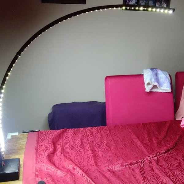 Simple Curved LED Strip Lamp | Hackaday.io