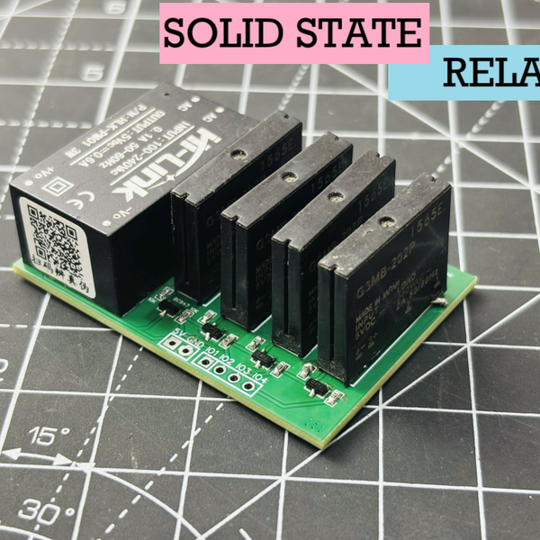 4 Channel SOLID STATE RELAY Module | Hackaday.io