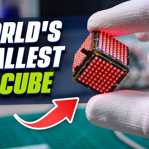 World's Smallest RGB LED Cube With 384 Pixels | Hackaday.io