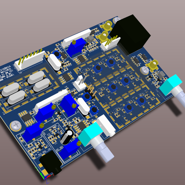 Open Source PCB for Ararinha QRP | Hackaday.io