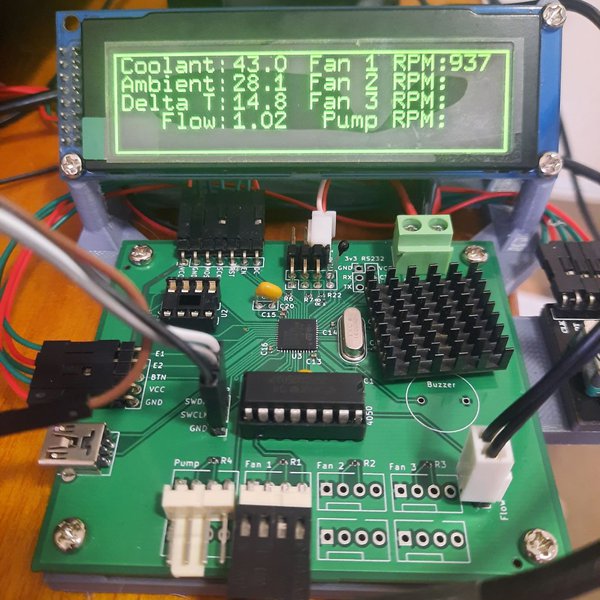 Watercooled PC Fan Monitor | Hackaday.io