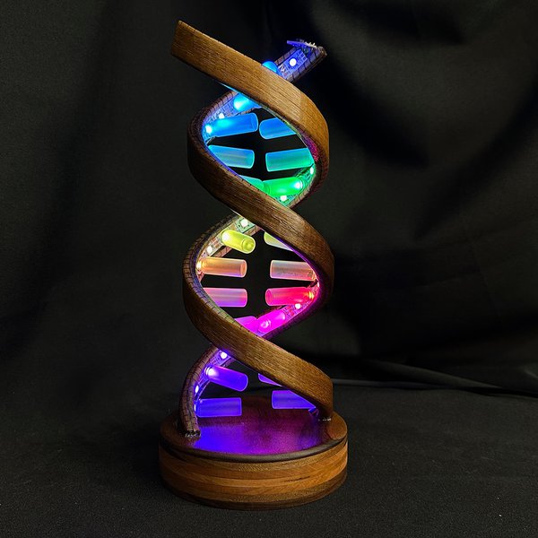 Gesture Controlled DNA Wooden Desk Lamp | Hackaday.io
