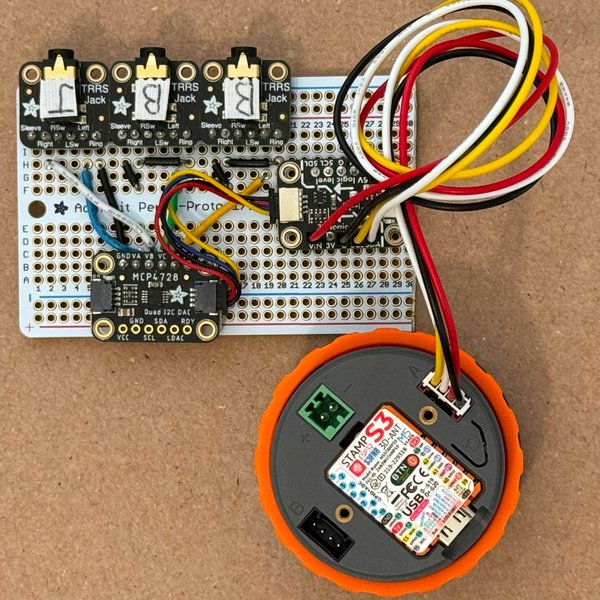 Capacitive Touch Analog Joystick for PS5 | Hackaday.io