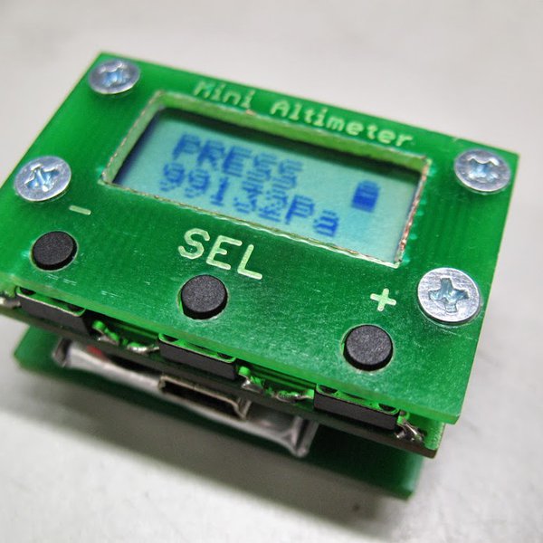 Mini Altimeter | Hackaday.io