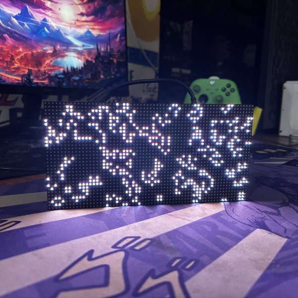 64x32 Matrix Panel Setup with PICO 2 | Hackaday.io