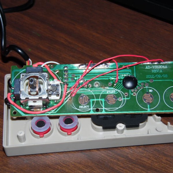 Adding an analog stick to an NES controller | Hackaday.io