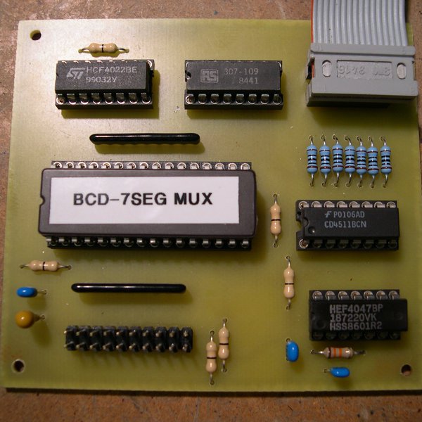14 bit BCD to 4 x 7 segment display | Hackaday.io