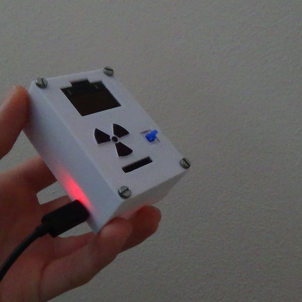 Mini Geiger counter with oled screen | Hackaday.io