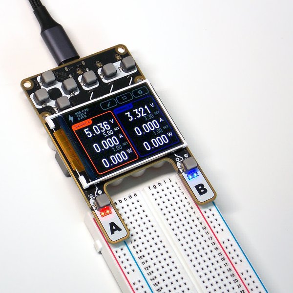 ProtoV MINI: Tiny USB-C Breadboard Power Supply | Hackaday.io