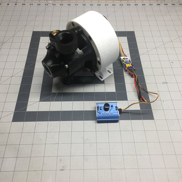 BLDC Variable Speed Water Pump | Hackaday.io