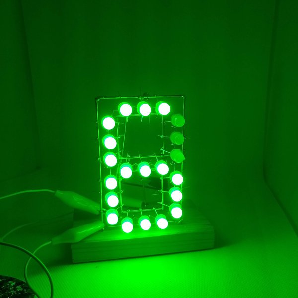 Freeform Neopixel 7 Segment