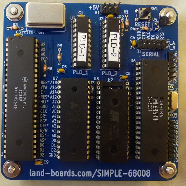 Simple-68008 CPU Card | Hackaday.io
