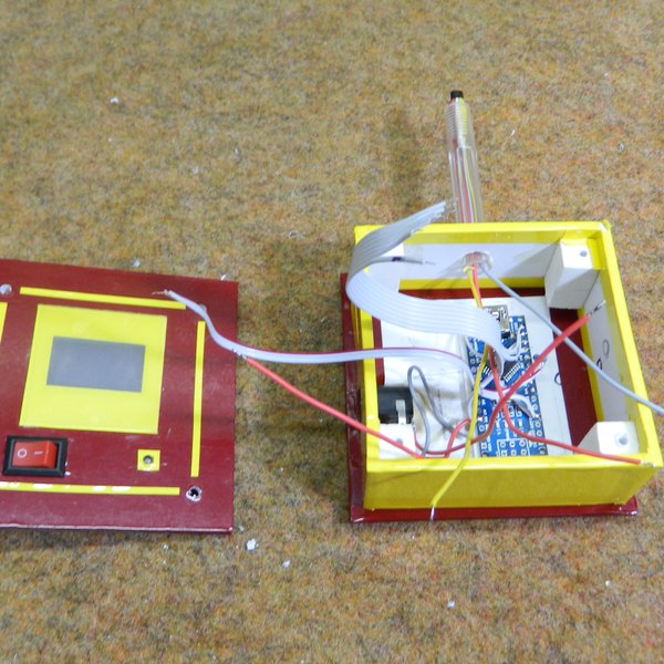 Arduino Magnetic Field Strength Meter 