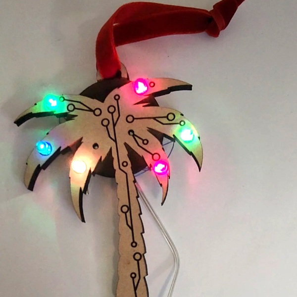 Festive Palm Tree | Hackaday.io