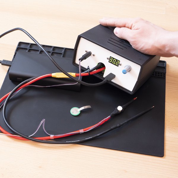 Not-so-smart capacitive discharge spot welder | Hackaday.io