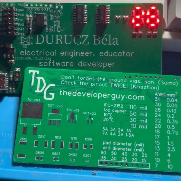 Devkit business card | Hackaday.io