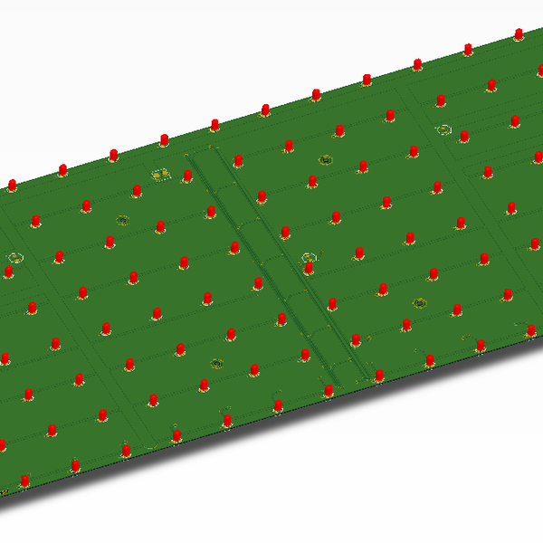 8x16 LED matrix display | Hackaday.io