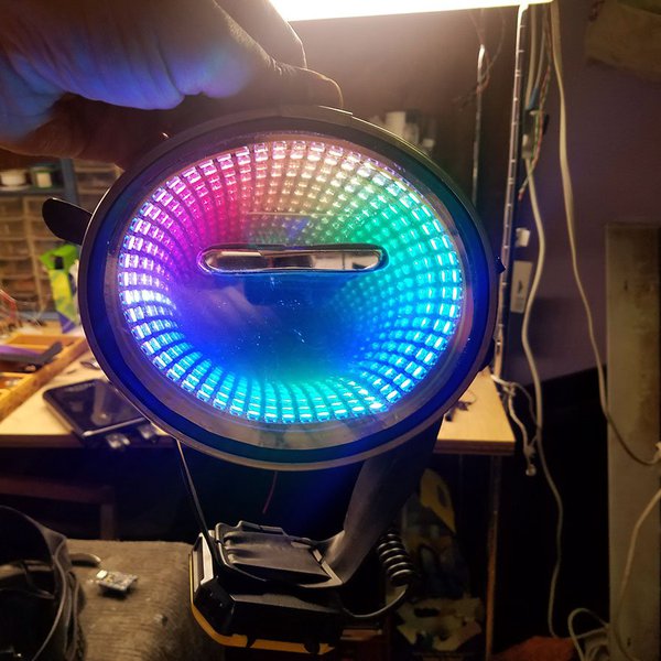 Infinity Mirror Scuba Mask | Hackaday.io