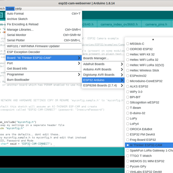 $7 ESP32 CAM example expanded | Hackaday.io