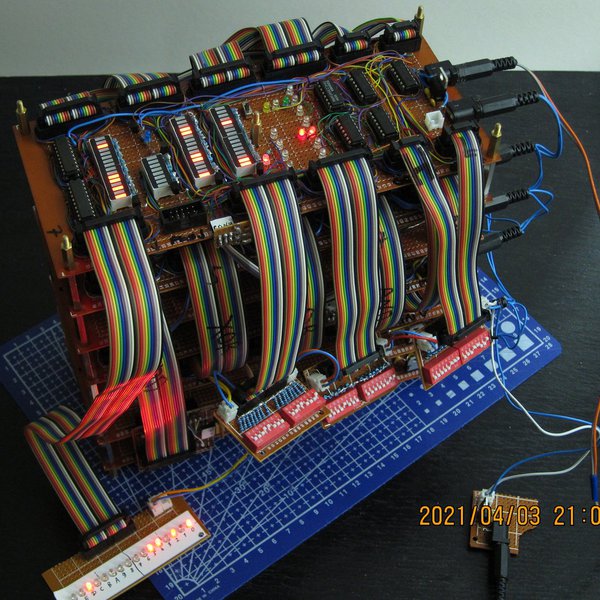 ECM-16/TTL homebrew computer | Hackaday.io