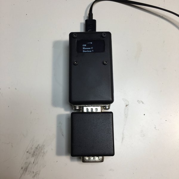 X-10 FireCracker CM17A Controller | Hackaday.io