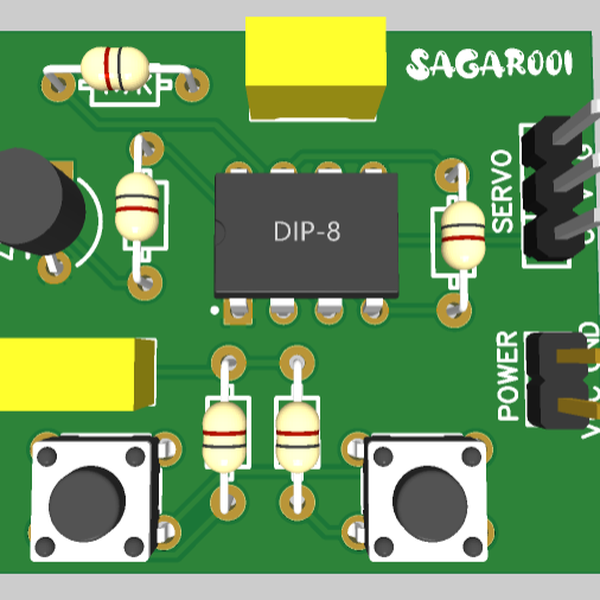 Diy Servo Motor Tester Using 555 Ic