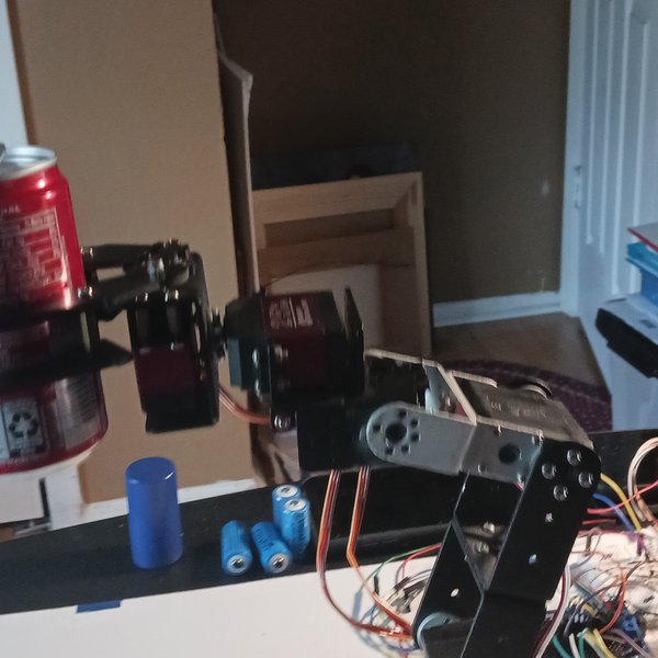 Robotic Arm pouring a drink | Hackaday.io