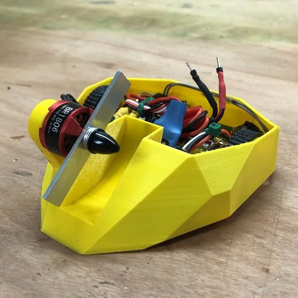 3D printable antweight battlebot: Bulldog | Hackaday.io