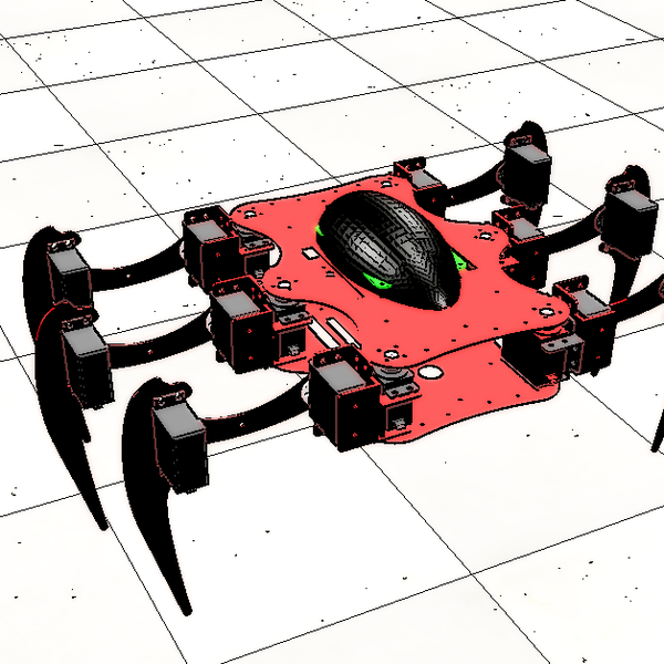 Tas Hexapod Robot Open Source Project 6501