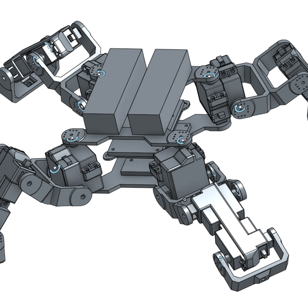 Robot spider w/ 9g Servos | Hackaday.io