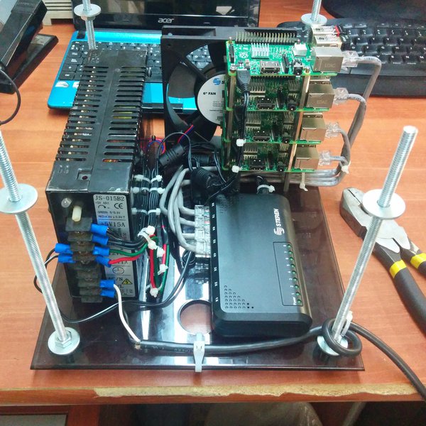 Raspberry Pi Cluster for ERP server | Hackaday.io