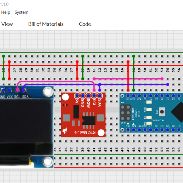 Rtc Based Clock Using Arduino And Oled