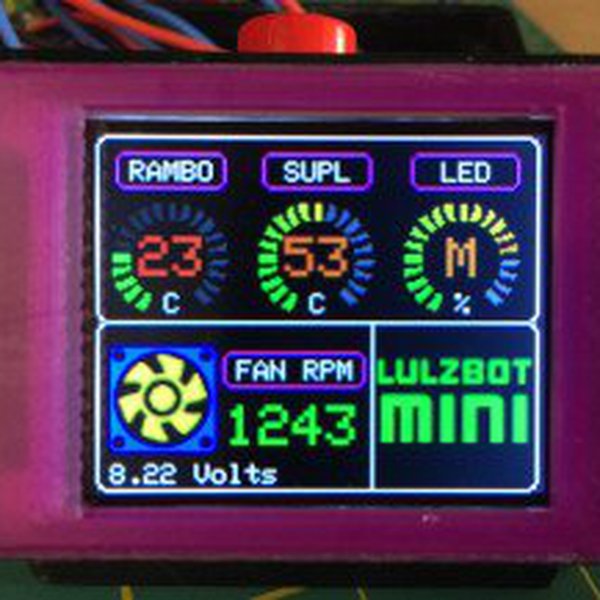 LulzBot Mini: Arduino Fan & LED Controller | Hackaday.io
